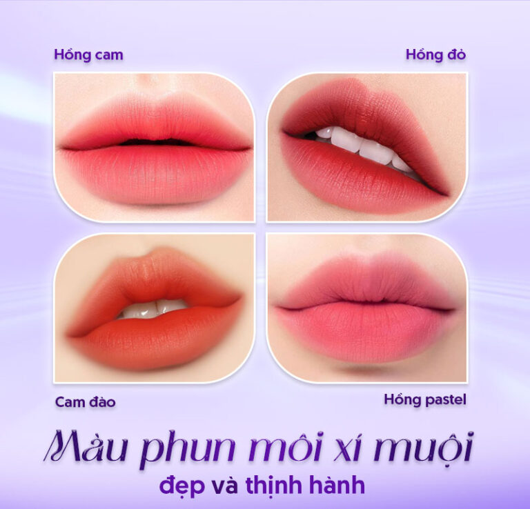 Phun môi xí muội là gì? Cách sở hữu đôi môi ngọt ngào, đẹp tự nhiên